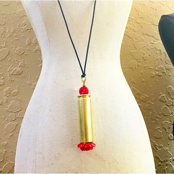 Handmade | Jewelry | Handmade Custom 5 Cal Spent Casing Rose Bud ...